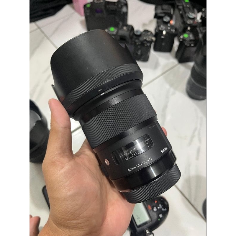 Jual Sigma art 50mm f1.4 for Canon No Box | Shopee Indonesia
