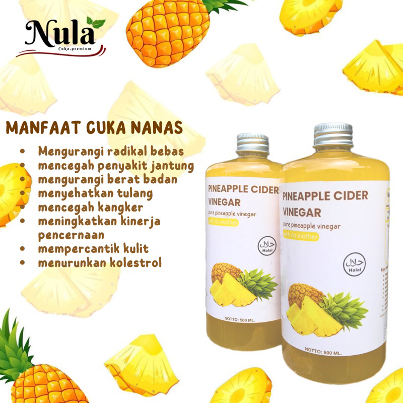 Jual CUKA NANAS | PINEAPPLE CIDER VINEGAR 500ml | Shopee Indonesia