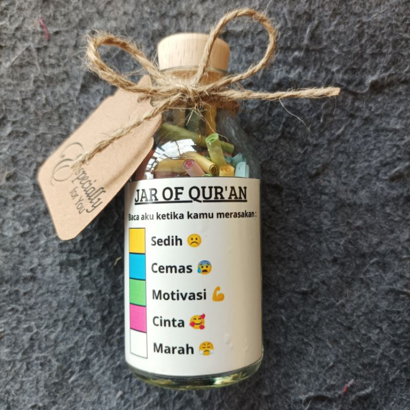 Jual [KOSMOSOFIK] Jar Of Qur'an Muslim Gift/Hadiah Muslim/Qur'an dalam ...