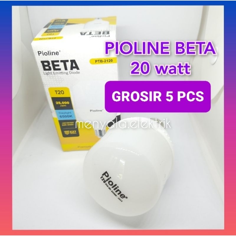 Jual Lampu LED Tabung Pioline Beta 20 Watt Grosir Per 5 pcs | Shopee Indonesia