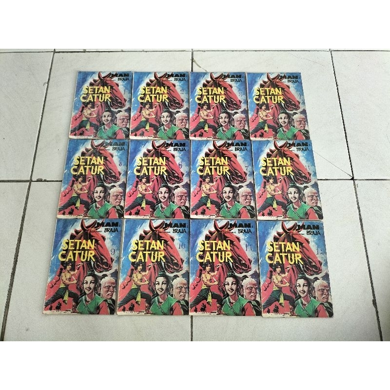 Jual Komik Silat Indonesia Klasik Setan Catur, karya Man | Shopee Indonesia