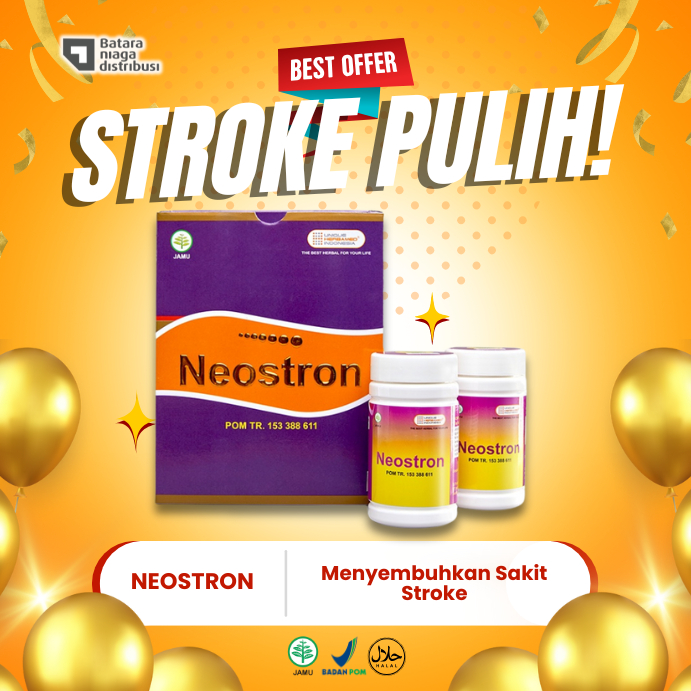 Jual Herbamed NEOSTRON - Obat Herbal Membantu Sirkulasi Darah (STROKE ...