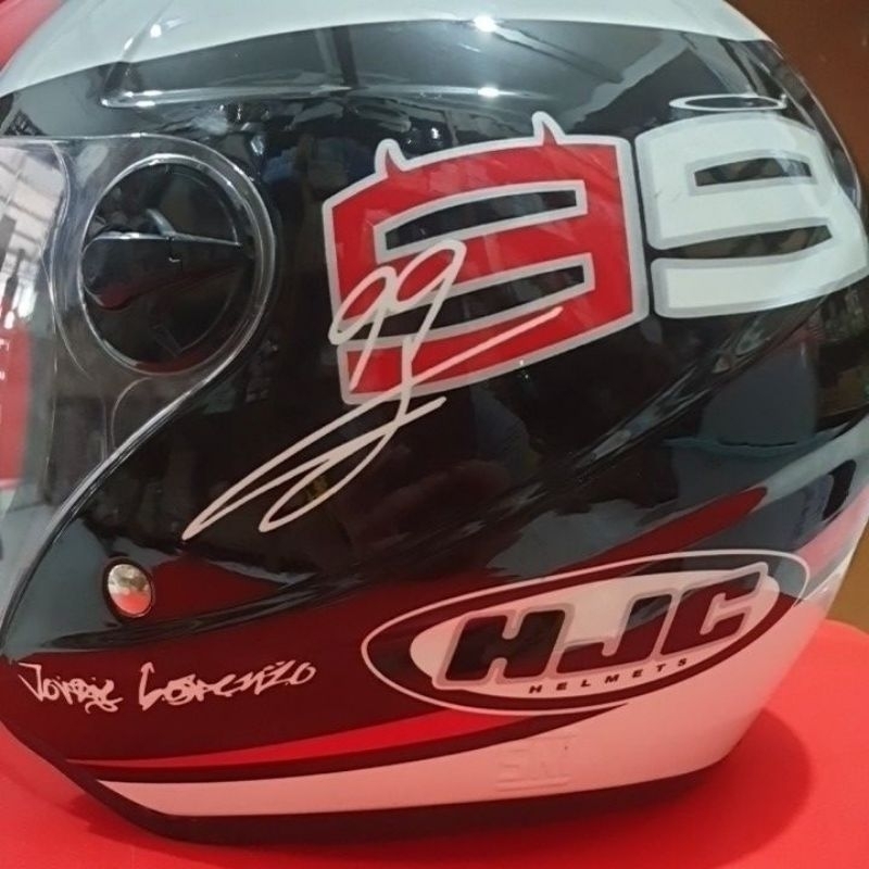 Jual Helm Original Yamaha HJC Special Edition Jorge Lorenzo | Shopee ...