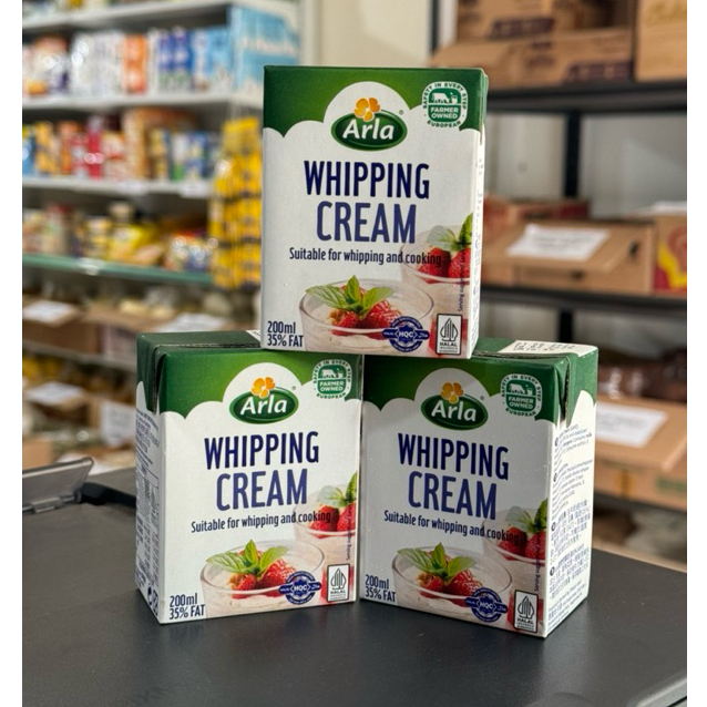 Jual Arla whipping cream and cooking 200ml - INSTANT ONLY | Shopee ...