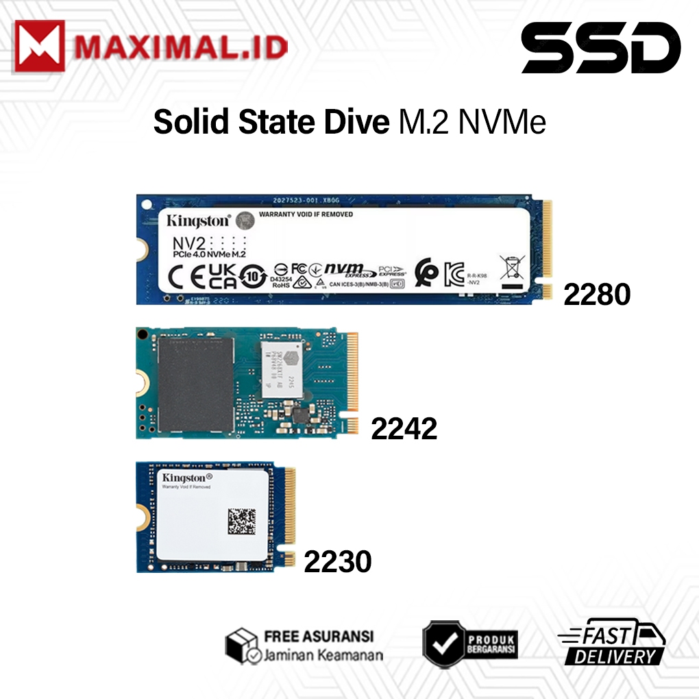 Jual PROMO SSD M.2 NVME 2280 2242 2230 MURAH GARANSI 1 TAHUN | Shopee Indonesia