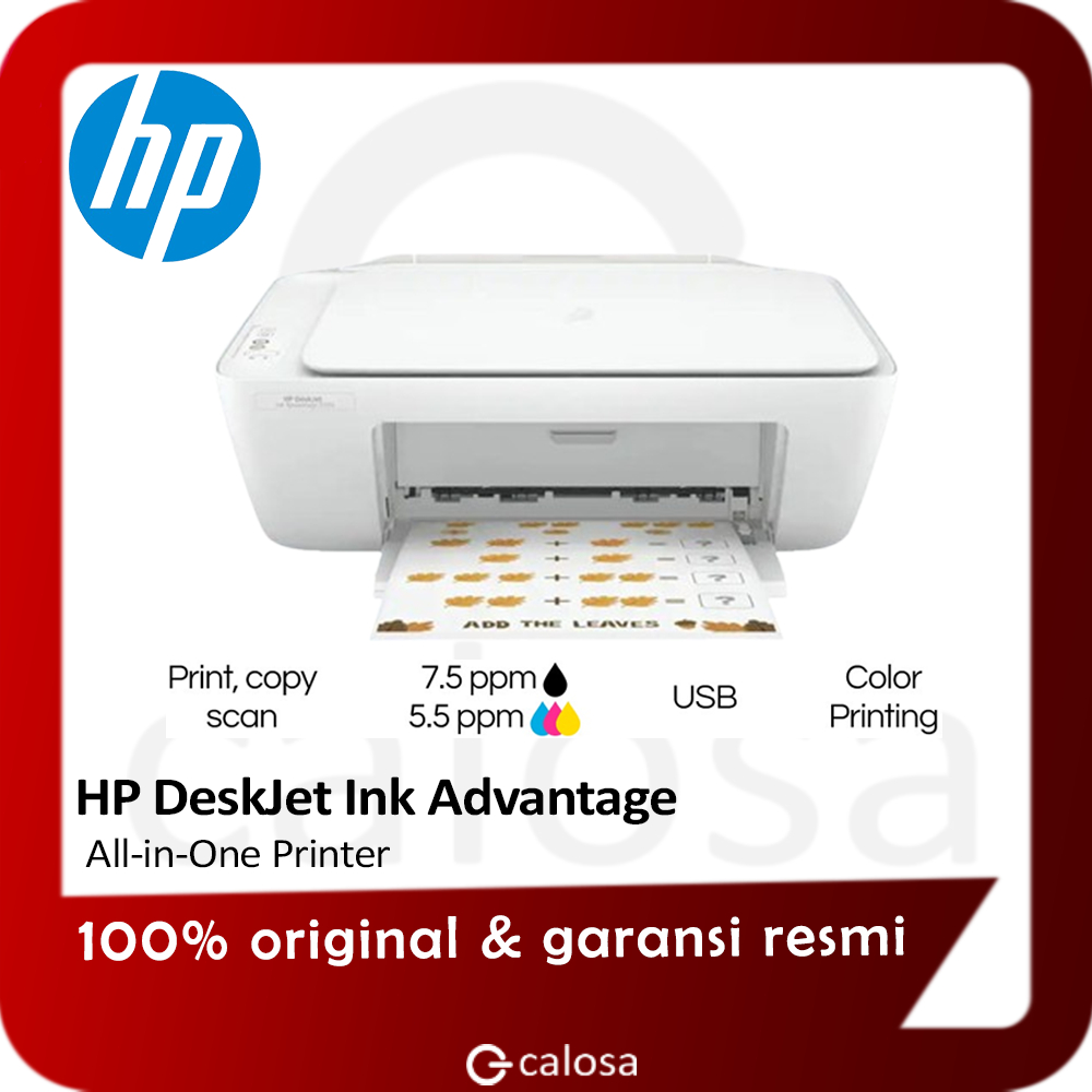 Jual Printer HP DeskJet Ink Advantage 2336/2337 All-in-One Printer Print, copy, scan | Shopee ...