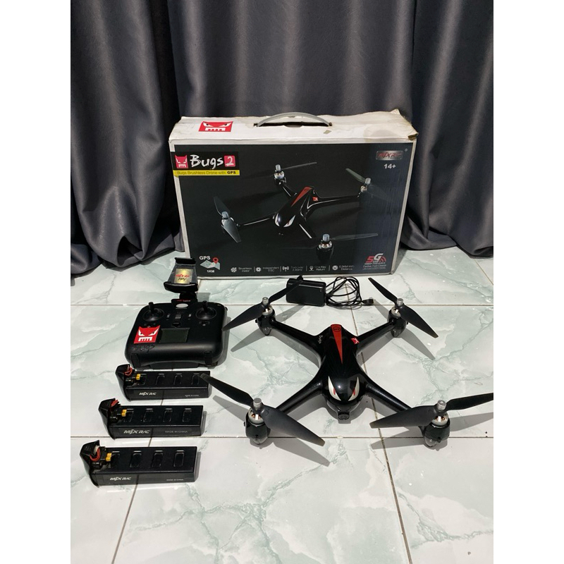 Jual DRONE MJX BUGS 2W | Shopee Indonesia