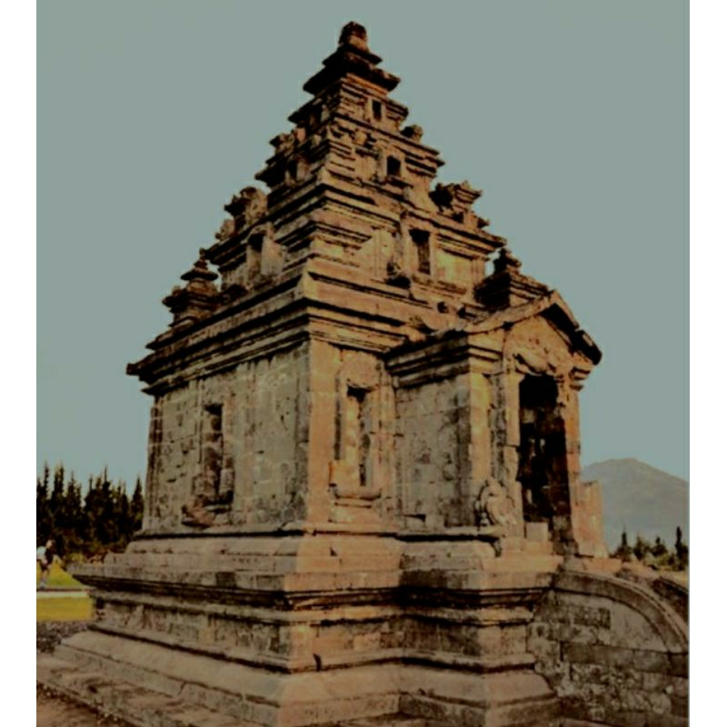 Jual miniatur candi dieng diorama candi arjuna kerajinan tangan bahan kardus | Shopee Indonesia