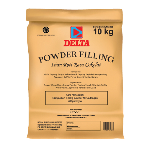 Jual Delta Filling Powder 10 kg ( Isian Roti Rasa Coklat ) | Shopee ...