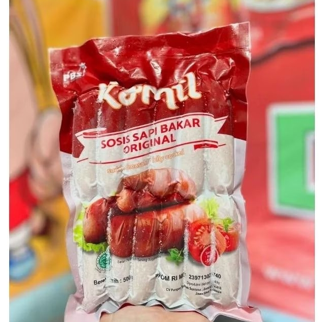 Jual KAMIL Sosis Sapi Bakar Mini Original 500gr | Shopee Indonesia
