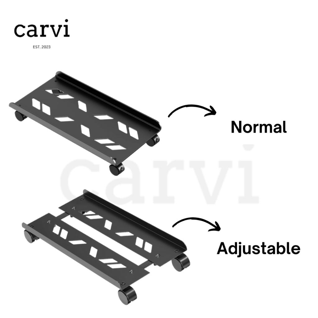 Jual Carvi CPU Tray Adjustable / Rak Komputer Tray / PC Stand ...