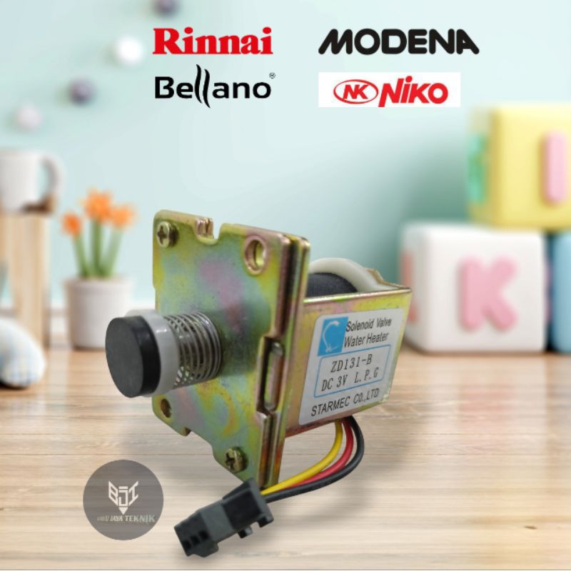 Jual CELENOID VALVE | Selenoid Valve Klep gas Water heater Nikko ...
