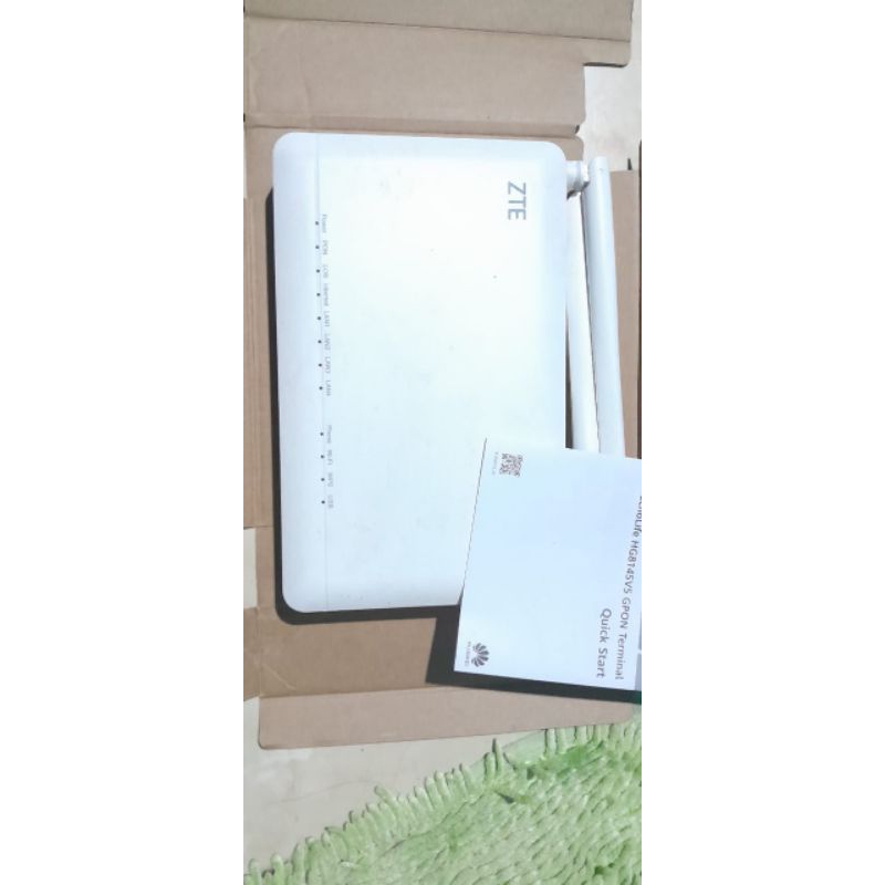 Jual paket take all Router GPON ONT ZTE F670L port biru | Shopee Indonesia