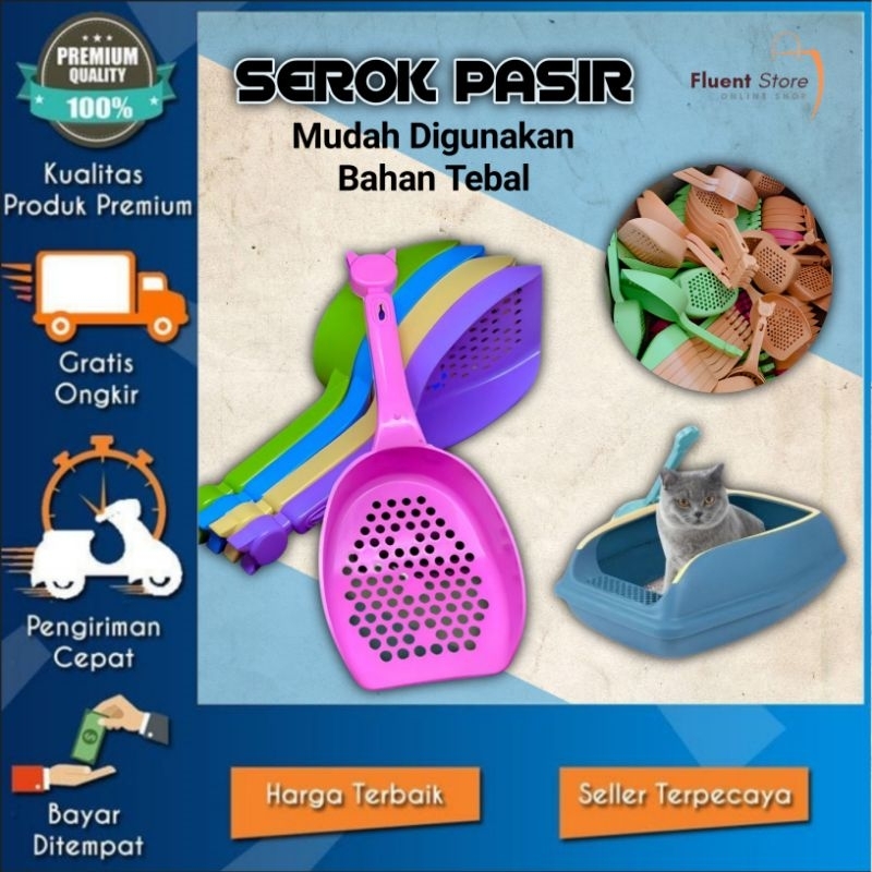 Jual Saringan / Serok Pasir Kucing | Model Terbaik Harga Terjangkau ...
