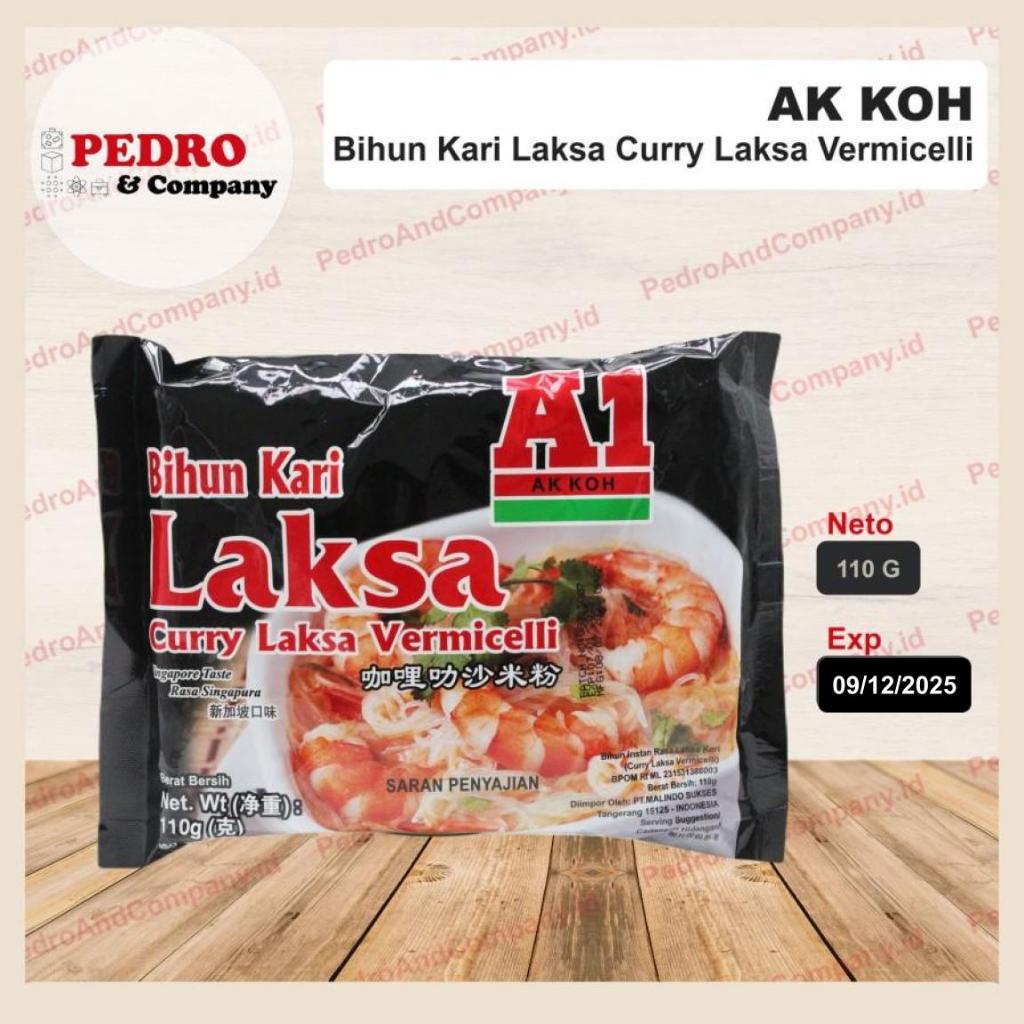 Jual A1 bihun kari laksa / curry laksa noodle 110 gr - mie laksa ...