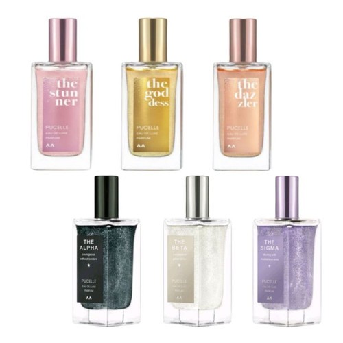 Jual PUCELLE Eau De Luxe Parfum Series 50 mL Glitter ~ ORIGINAL 100% ...