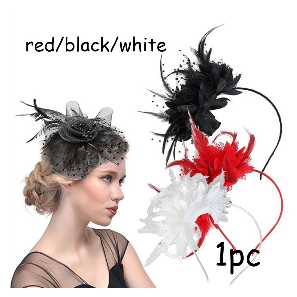 Jual Hiasan Rambut Bunga Flower Headband Hair Piece Untuk Pesta Dan ...