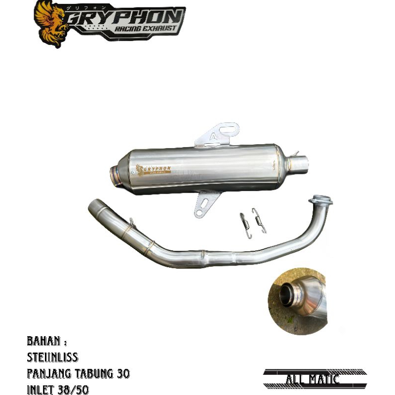 Jual knalpot standar racing matic nmax new nmax old aerox new aerox old ...