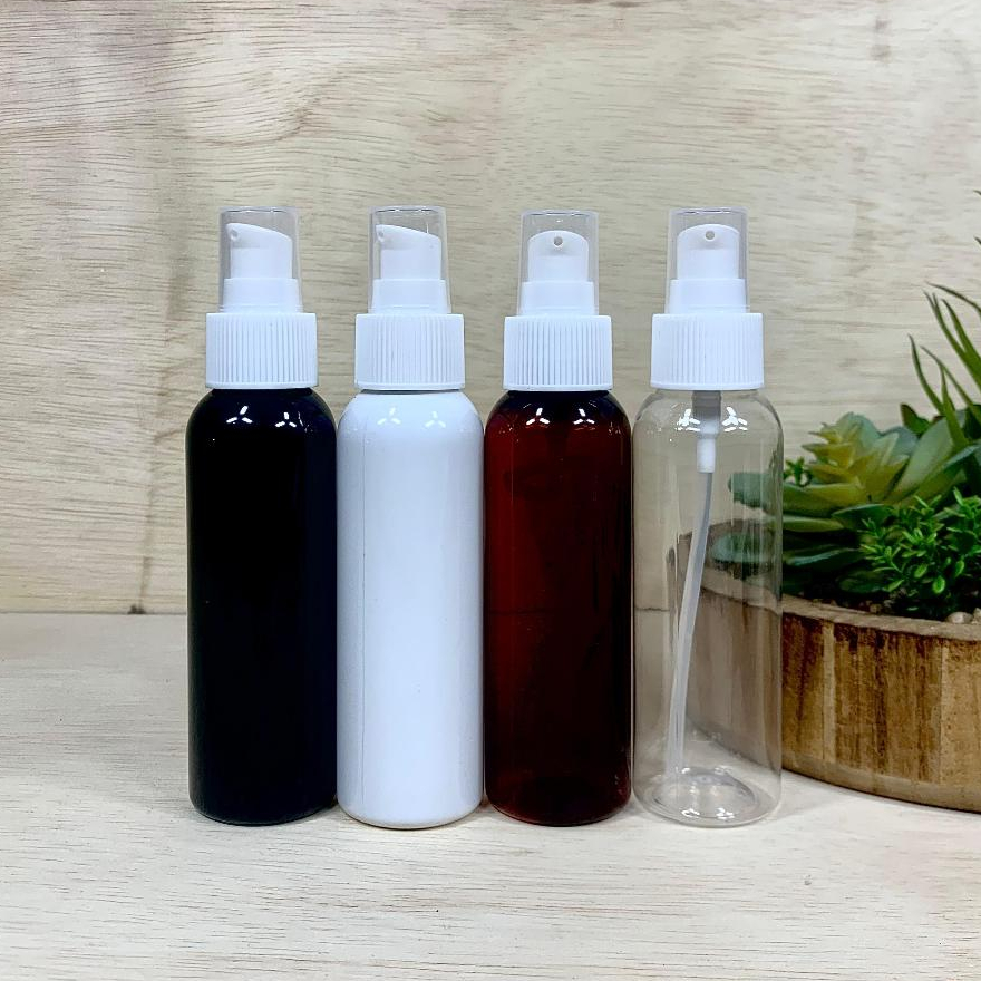 Jual Botol Pump 100 Ml Treatment Putih / Botol Treatment Pump 100 Ml / Botol Pump 100 Ml ...