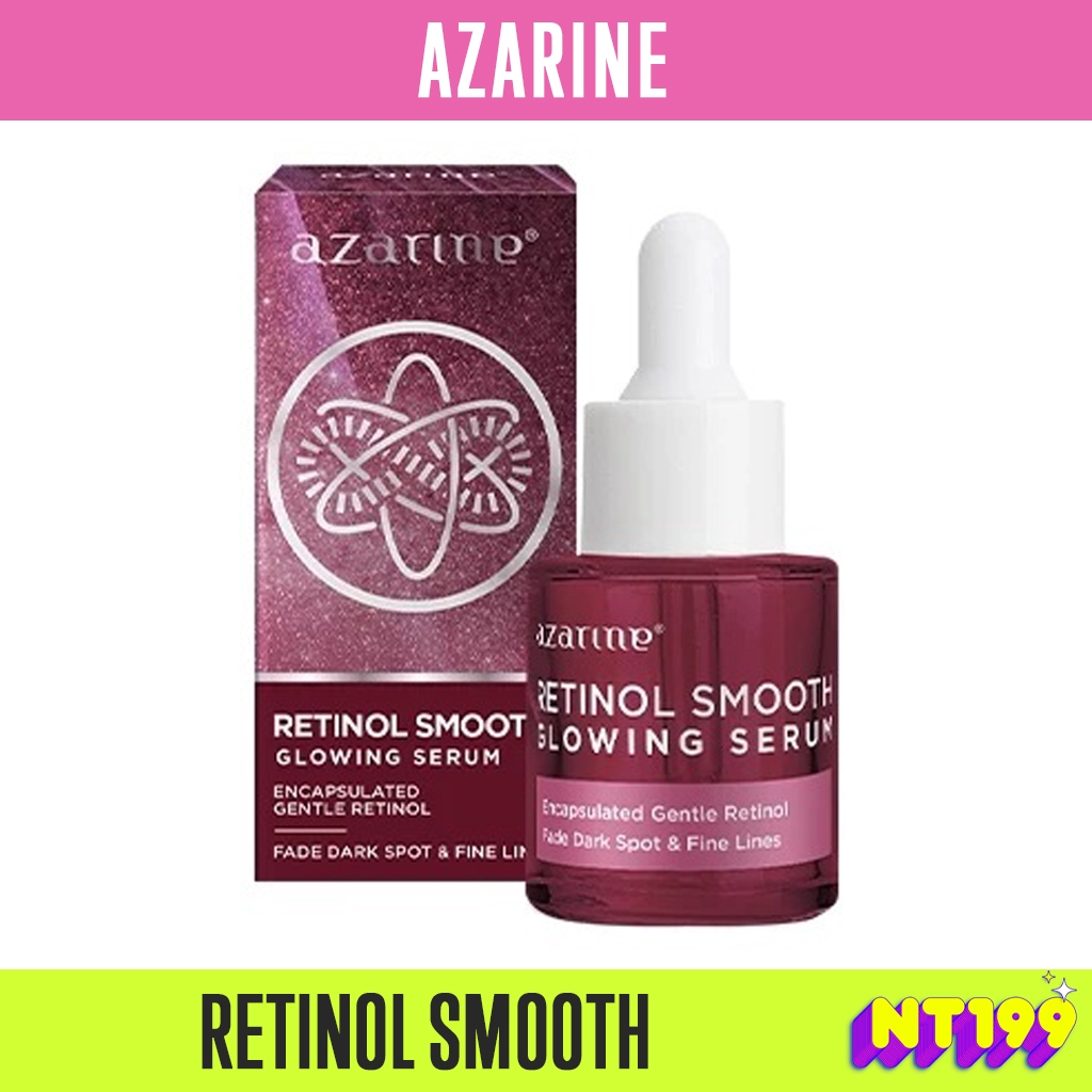 Jual AZARINE Retinol Smooth Glowing Serum 20ml Anti Penuaan Dini ...