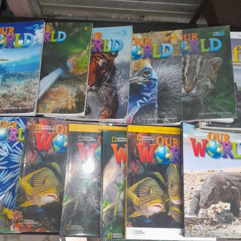 Jual NATIONAL GEOGRAPHIC OUR WORLD,1/2/3/4/5/6 original | Shopee Indonesia