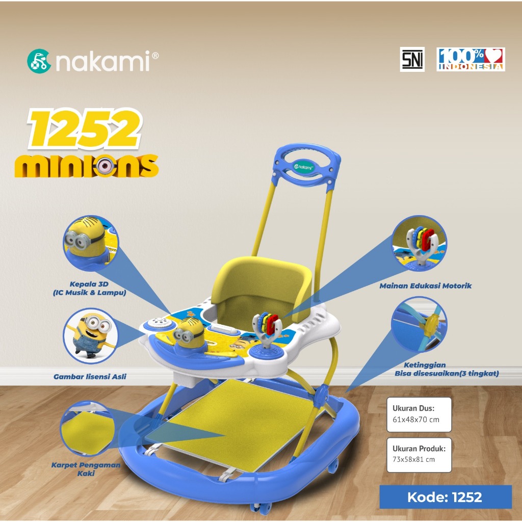 Jual NAKAMI - BABY WALKER ANGERLA | Shopee Indonesia