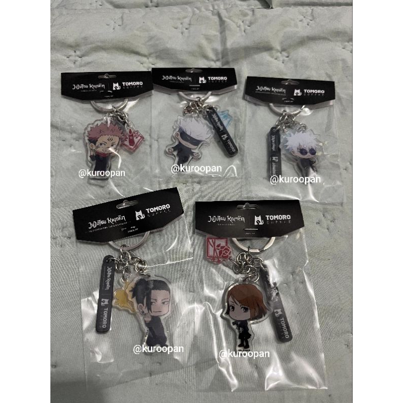 Jual NEW ORI Tomoro Coffee Jujutsu Kaisen jjk Keychain Gojo Sukuna ...