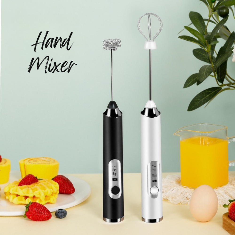 Jual One Two Cups Hand Mixer Mini 2in1 Pengocok Telur Whisk Milk ...