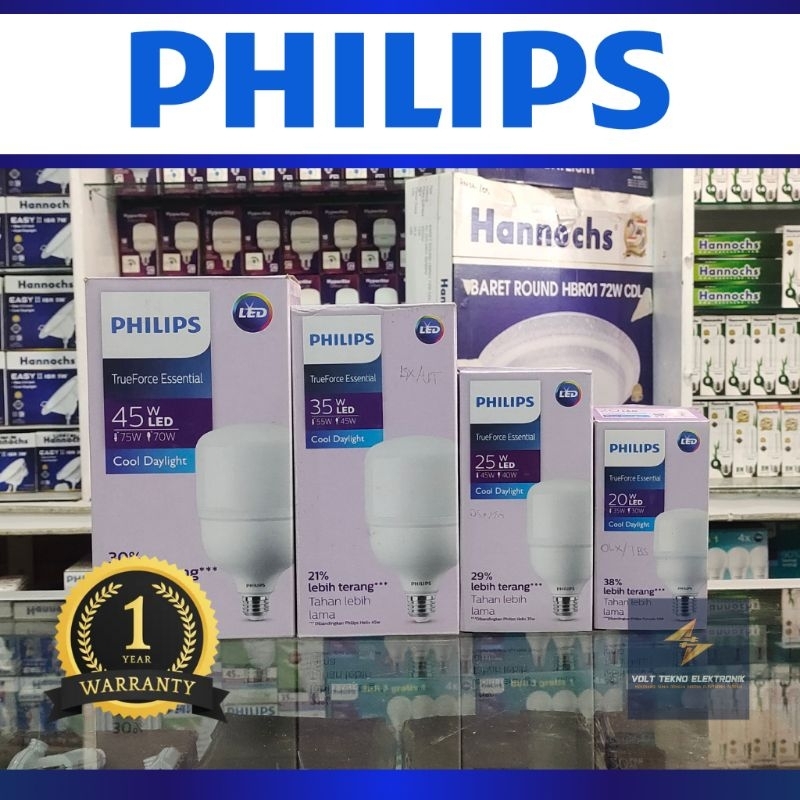 Jual Lampu Philips TrueForce Essential LED Capsule 20W/25W/35W/45W | Shopee Indonesia