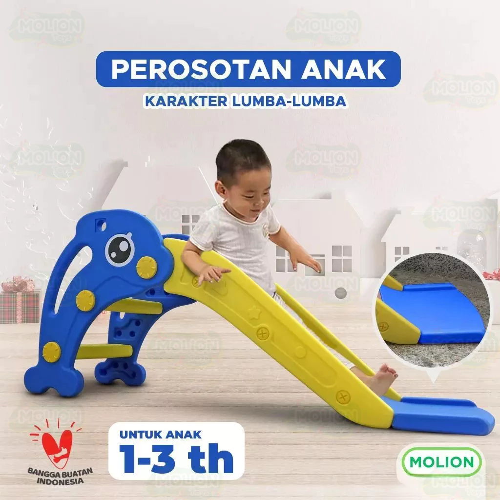 Jual Molion Perosotan Anak karakter Dolphin Mini Prosotan Seluncuran ...
