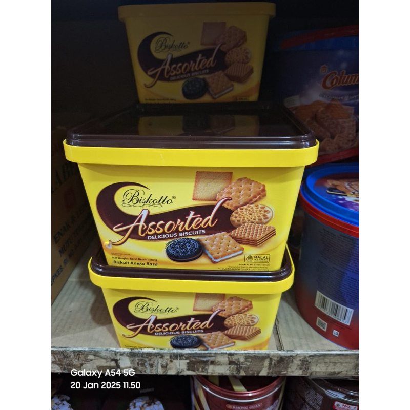 Jual BISKOTTO assorted biscuits 500gr ember | Shopee Indonesia