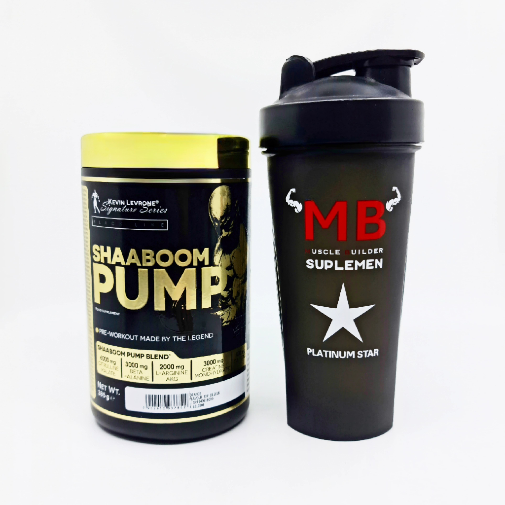 Jual Shaaboom Pump Kevin Levrone 44 servings Pre Workout 385 grams ...