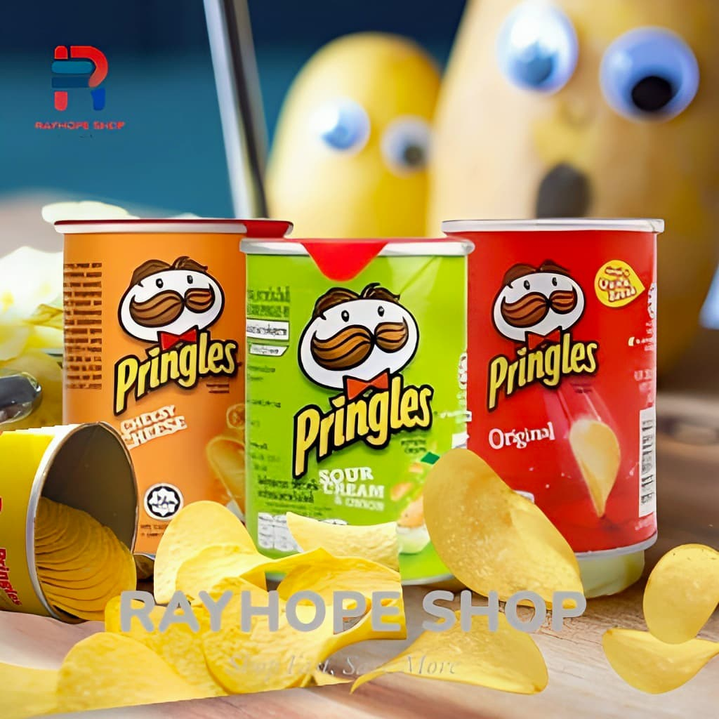 Jual PROMO PRINGLES Potato Kentang Chip Chips Cemilan Travel Instant ...