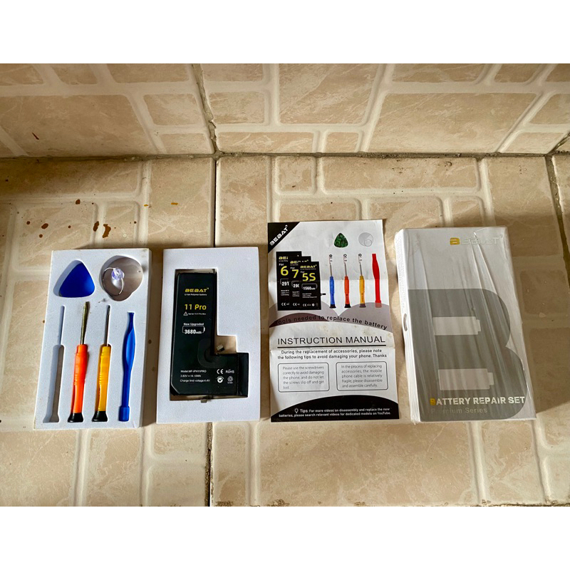 Jual Battery iPhone 11 Pro 3680 mAh Bebat | Shopee Indonesia
