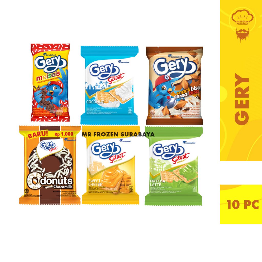 Jual GERY - Gery Malkist Salut | Gery Donut| Gery Snack & Sereal ...