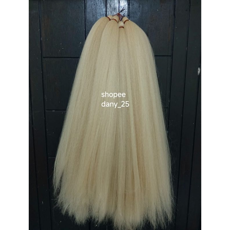 Jual Rambut cemara warna putih tulang-cemara warna putih tanpa tulang ...