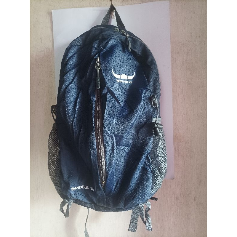 Jual Ransel nilon tipis bufalo biru abu | Shopee Indonesia