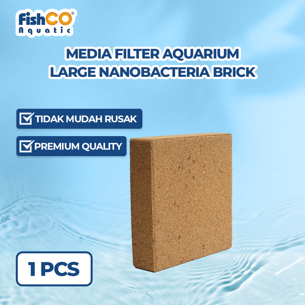 Jual Large Nanobacteria Brick Media Filter Aquarium 1pcs | Shopee Indonesia