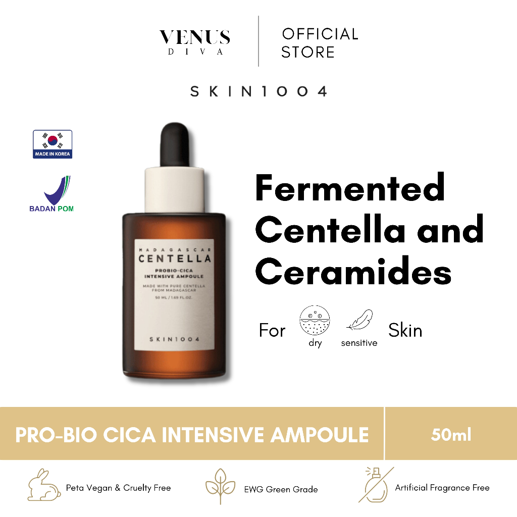 Jual SKIN1004 Madagascar Pro-Bio Cica Ampoule Cream Centella Serum Acne ...