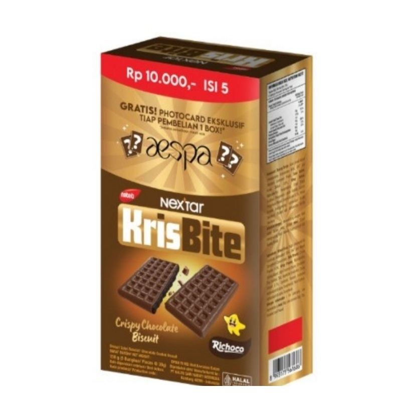 Jual Nabati Nextar Krisbite Crispy Chocolate Biscuit Richoco 30g Isi 5 ...