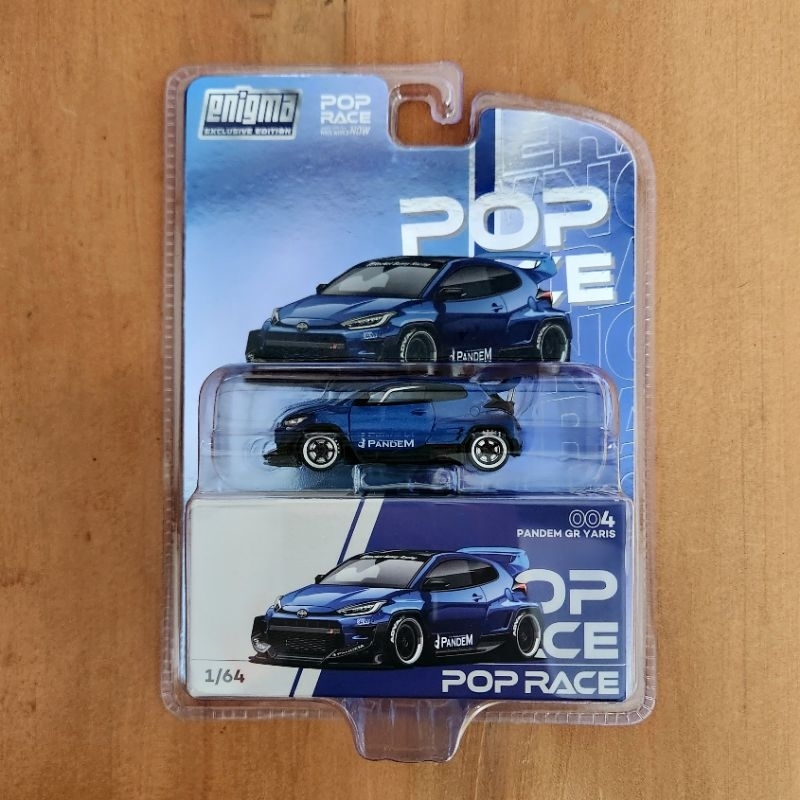 Jual Pop Race Pandem Toyota GR Yaris Metallic Blue Enigma 004 | Shopee Indonesia