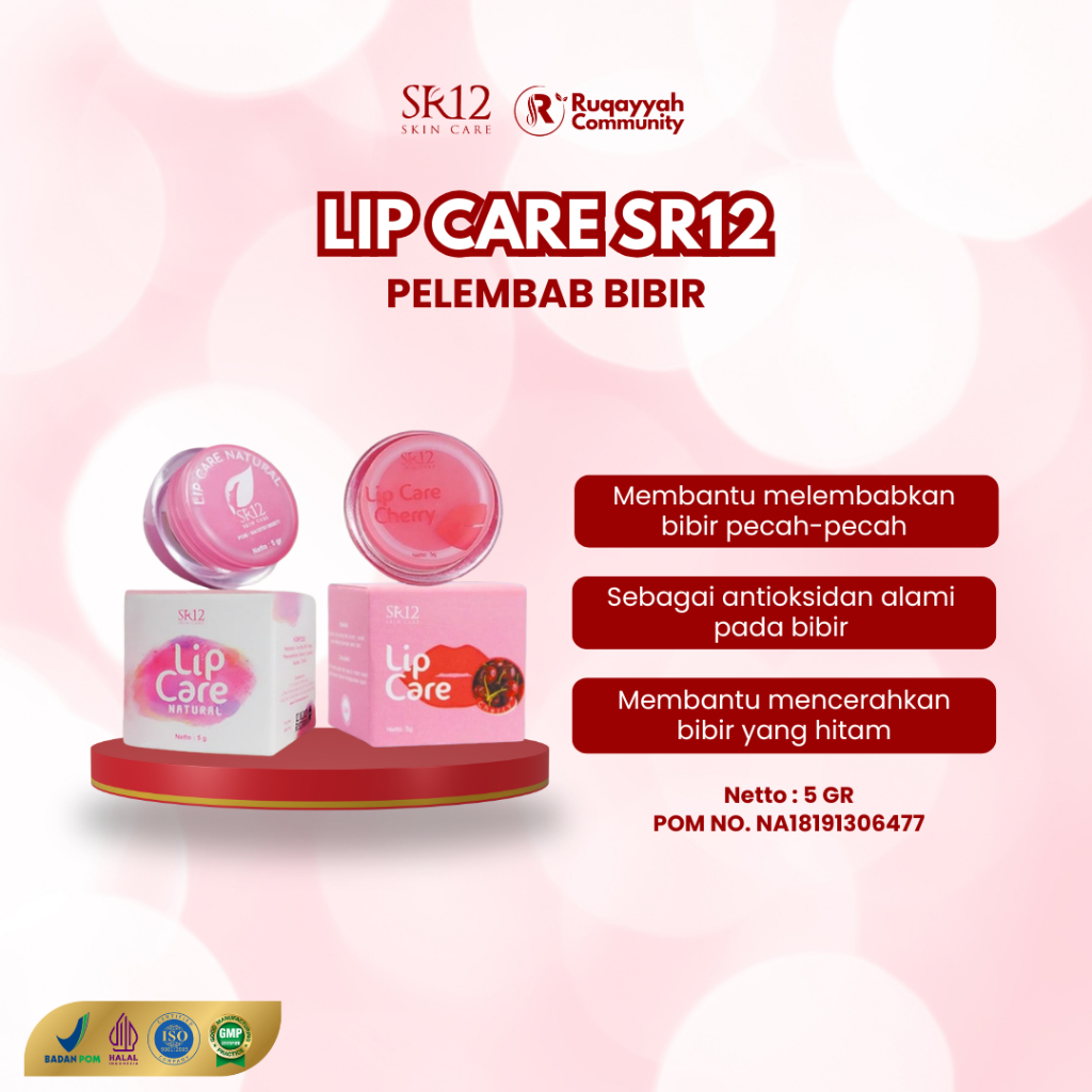 Jual Lip Care SR12 - Lip Balm Pelembab - Lipcare Pencerah Bibir - Lip Serum - Liptint Pemerah ...