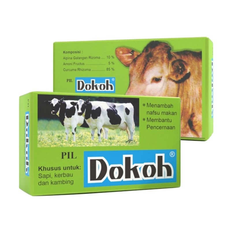 Jual Pil DOKOH Sapi Kerbau Kambing Domba isi 4 Bolus EKA FARMA | Shopee ...