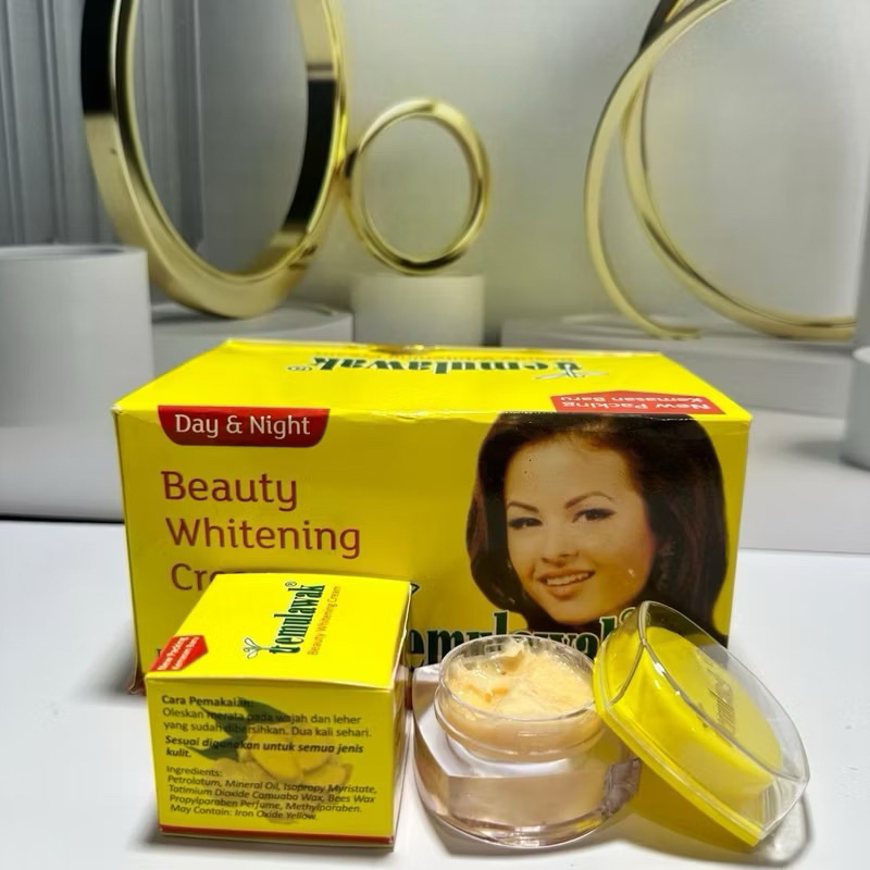 Jual CREAM TEMULAWAK BEAUTY WHITENING SIANG & MALAM (PERLUSIN) | Shopee ...