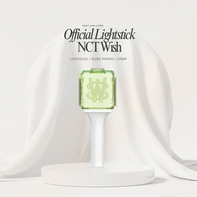 Jual [Official] NCT Wish Lightstick Meumwon bong | Shopee Indonesia