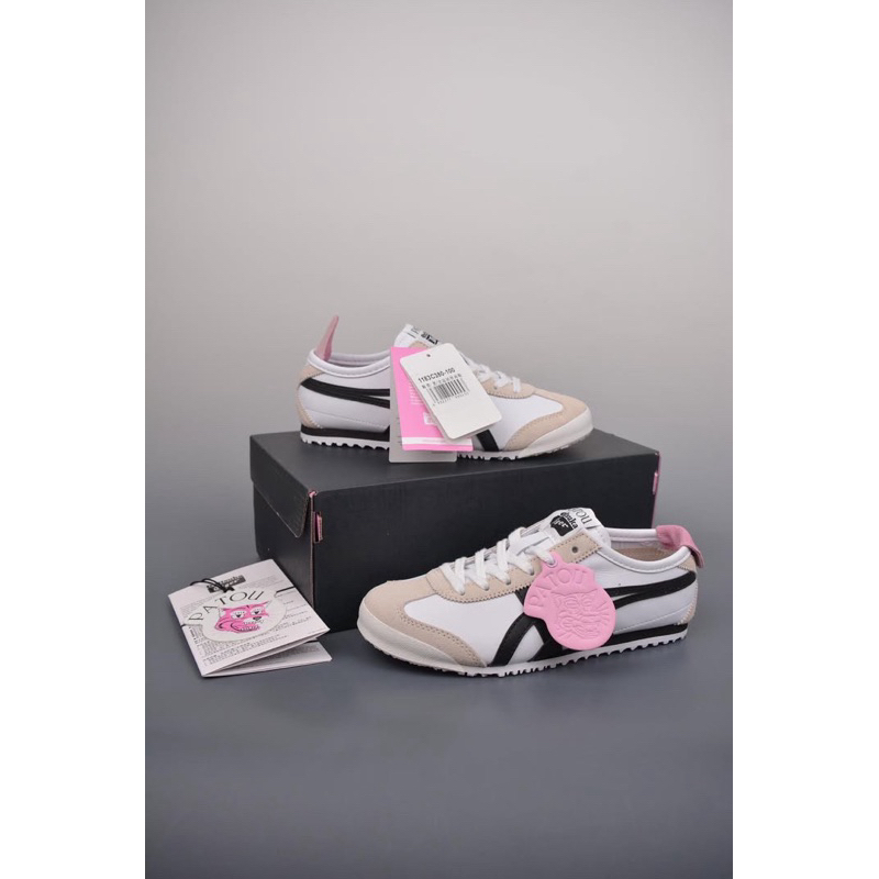 Jual Sepatu Onitsuka Mexico 66 X PATOU White Black | Shopee Indonesia