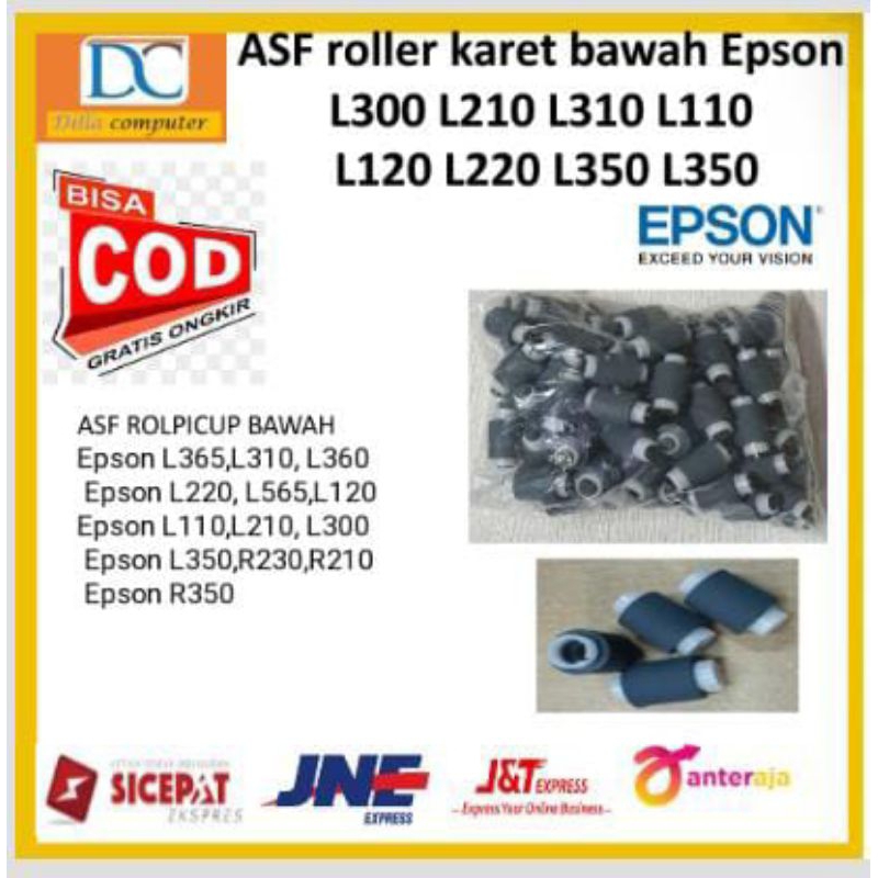 Jual Karet Roller asf bawah Printer Epson L120 L110 L310 L210 L360 L355 ...