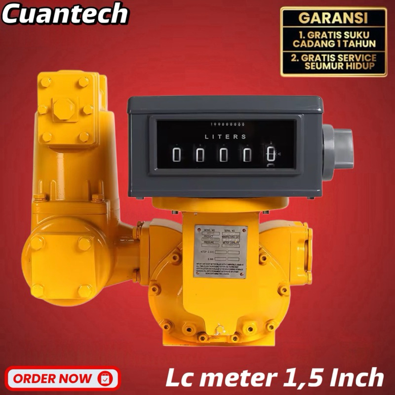Jual FLOWMETER LC METER 1,5" INCH LIQUID CONTROL INDUSTRI TAMBANG SPBU ...
