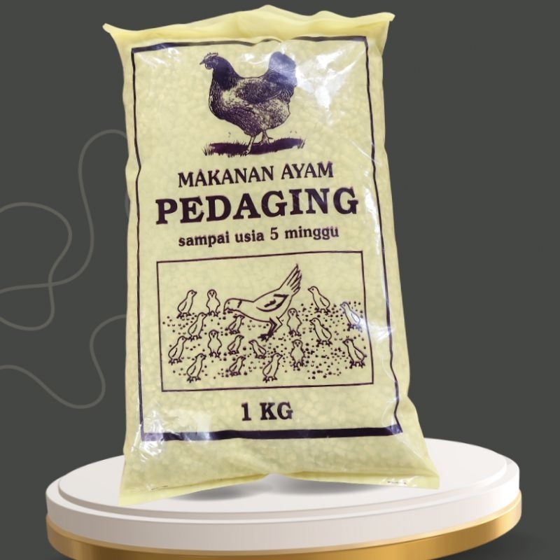Jual Pur Ayam / Pakan Ayam Pedaging 1 kg | Shopee Indonesia