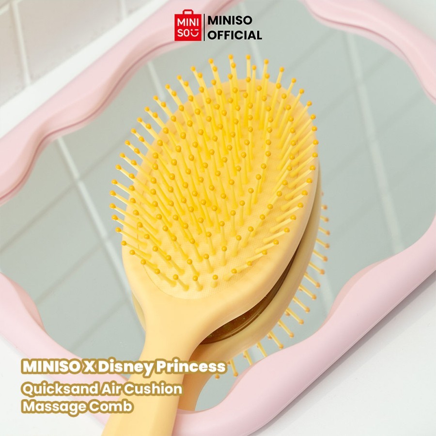 Jual Miniso x Disney Princess Collection Sisir Pijat Glitter Massage ...